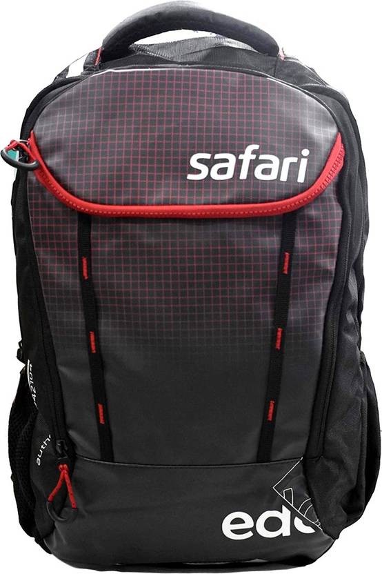 SAFARI Expand 2 Black 5cm Expander Laptop Backpack Bag 48L With rain ...