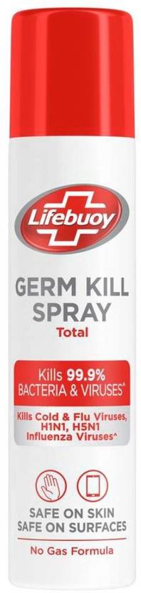 LIFEBUOY Germ Kill Sanitizer Spray, Antibacterial Surface Disinfectant ...