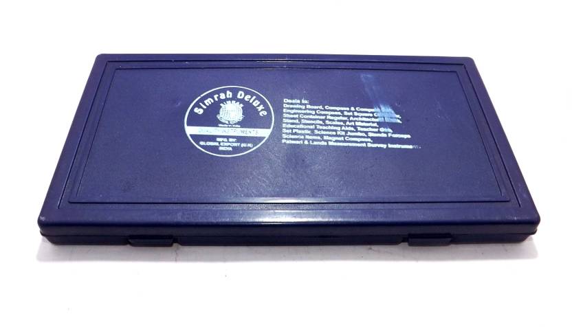 Flipkart.com | Simrah ENGINEERING DRAWING INSTRUMENT BOX 13 Geometry Box