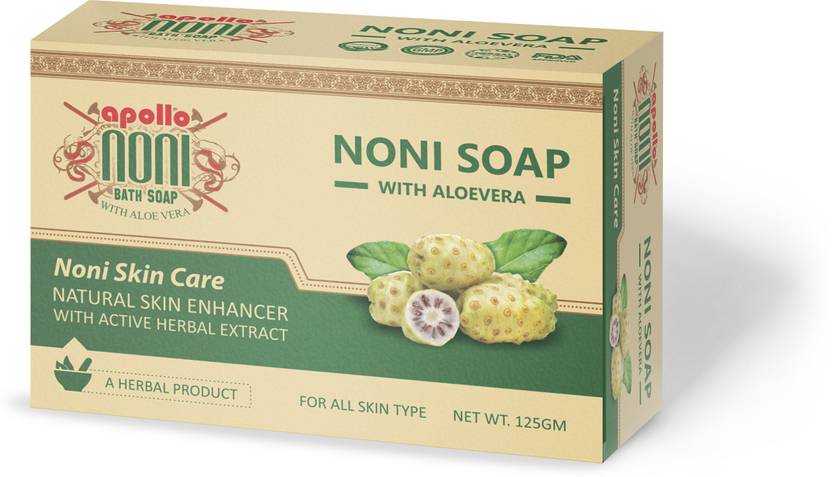Apollo Noni With Aloevera Active Herbal Extract Bath Soap - Price in ...