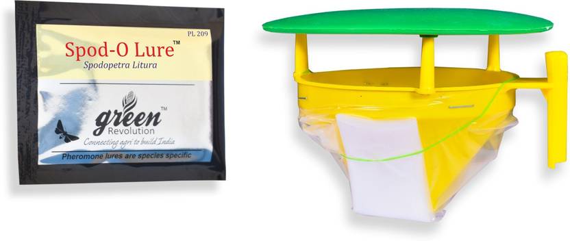 Green Revolution Funnel Trap With Spodo O Lure (Spodoptera litura ...