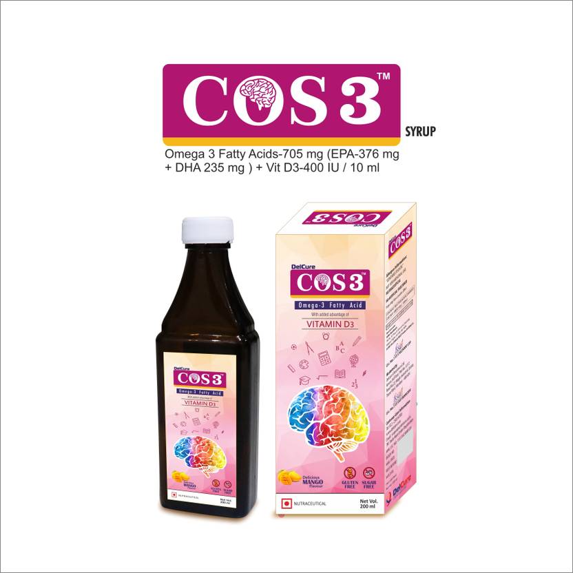 COS 3 Syrup with Vitamin D3 Price in India - Buy COS 3 Syrup with ...