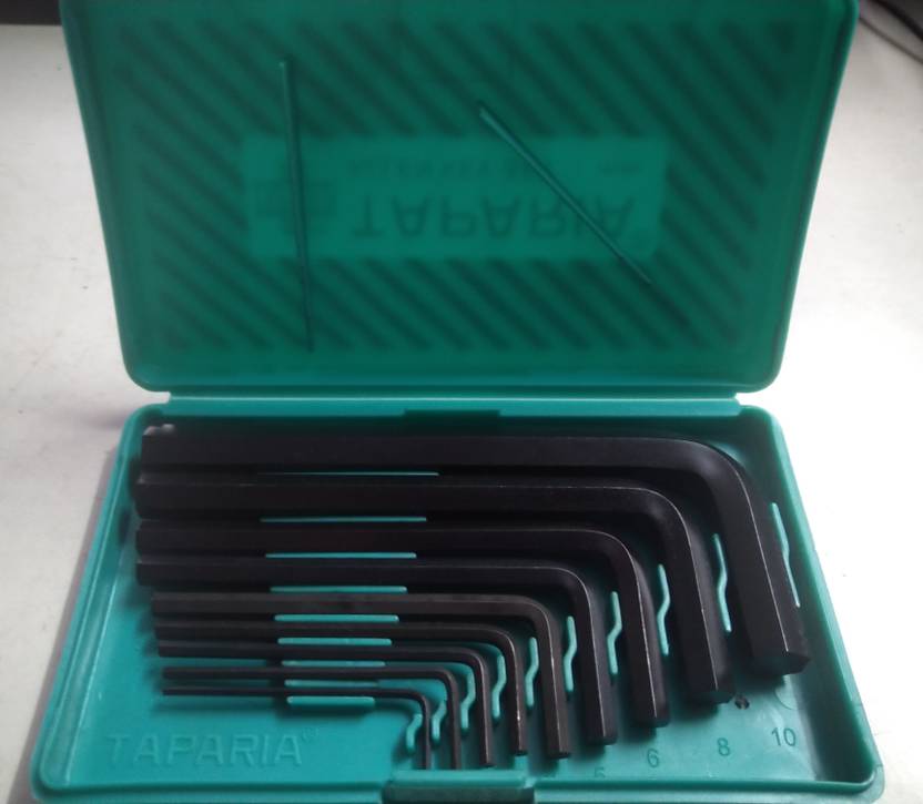 TAPARIA KM9V Allen Key Set Price in India - Buy TAPARIA KM9V Allen Key ...