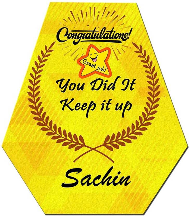 Midas Craft Congratulations Sachin …. Gift Well Done Quote Greeting ...