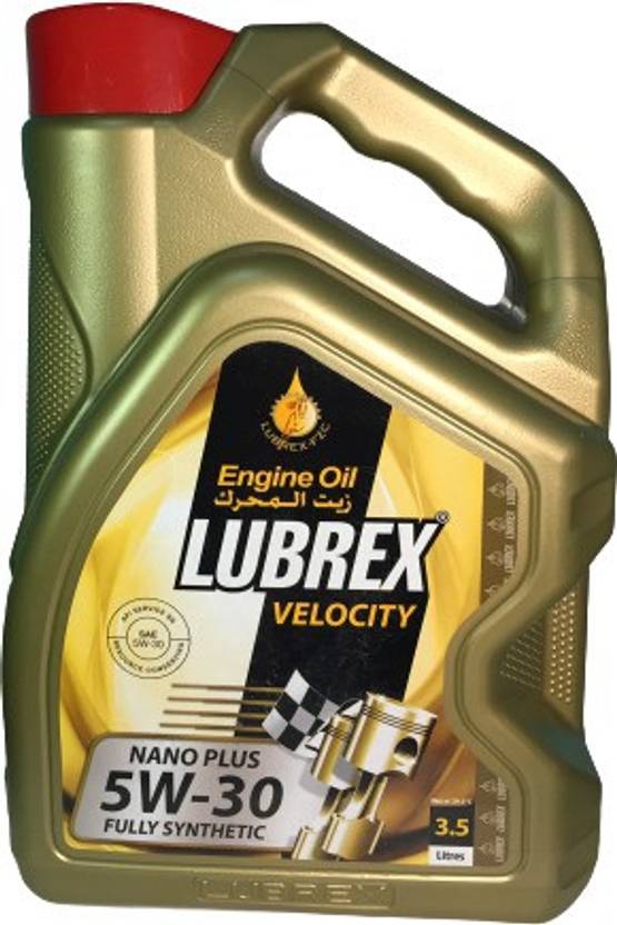 lubrex FZc 5W30SN LUBREX VELOCITY NANO PLUS API SN/CF SAE 5W30 FULLY SY ...
