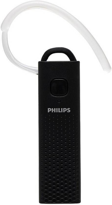 PHILIPS Mono bluetooth headset SHB1603 Black Bluetooth Headset Price in ...