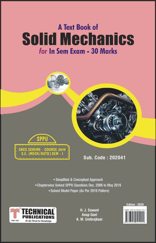 Solid Mechanics for SPPU 19 Course (SE - I - Mech. - 202041) for In sem ... Solid Mechanics for SPPU 19 Course (SE - I - Mech. - 202041) for In sem ...