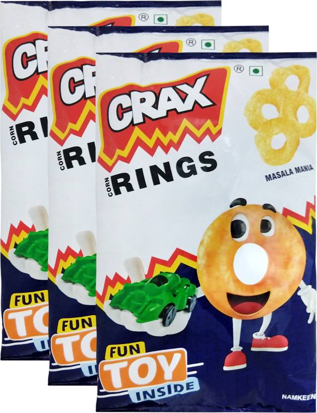 CRAX Corn Rings Chips Price in India - Buy CRAX Corn Rings Chips online ...