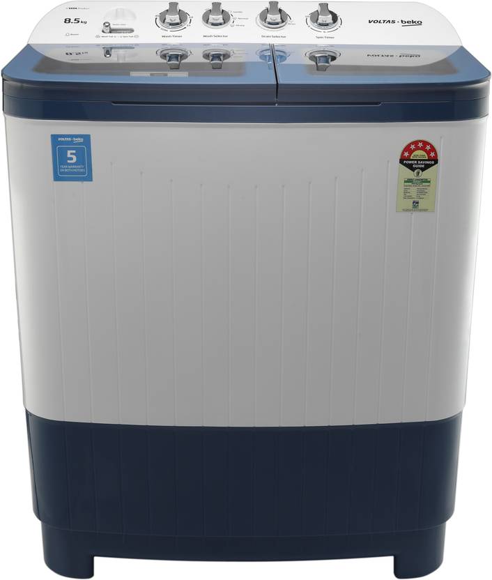 Voltas Beko by A Tata Product 8.5 kg Semi Automatic Top Load Washing ...