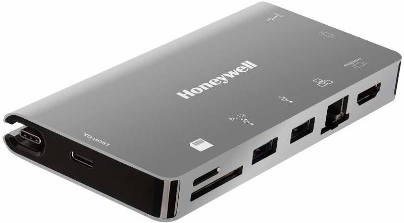 Honeywell 8-in-1 with 4K HDMI,VGA,RJ45 Ethernet,2xUSB 3.0 & Type C 3.0 ...