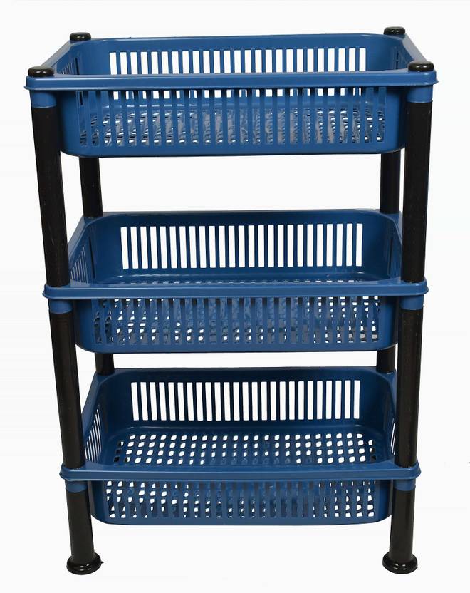 mastBus Fruits/Vegetables Kitchen Rack Plastic Fruit and Vegetable ...