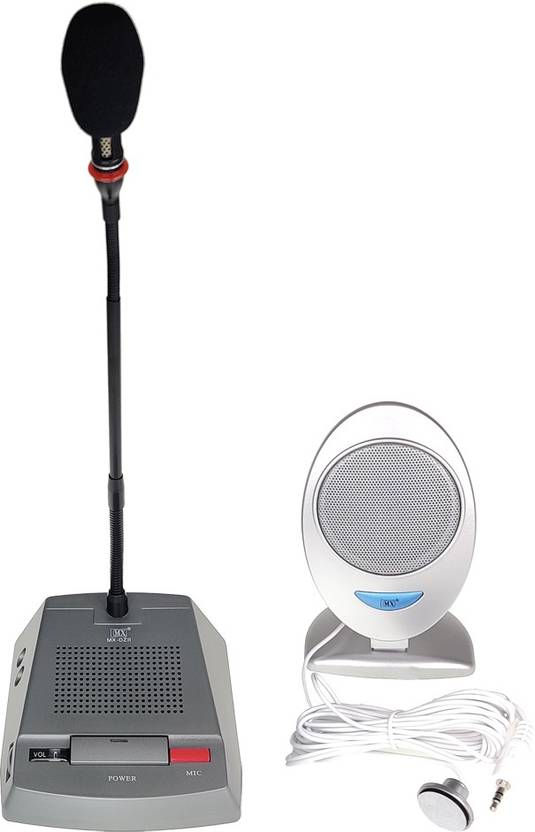 MX Counter Communication System Window with Speaker Mic Anti ...