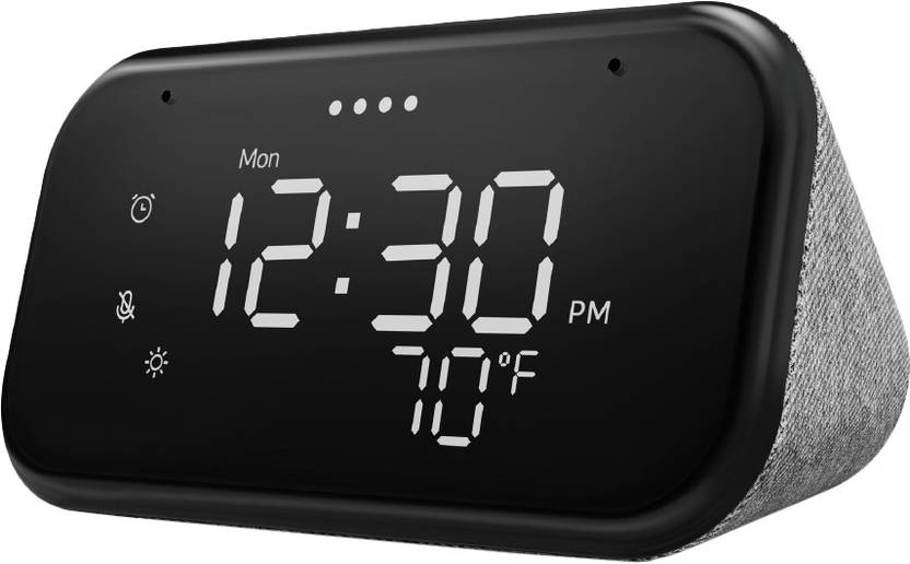 Buy Lenovo Smart Clock Essential with Google Assistant Smart Speaker ...
