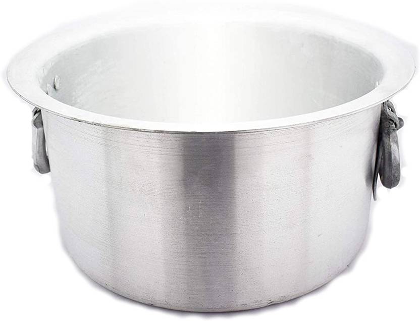 EGLOB Aluminium Patila/Tapeli with Handles, 25 Litre Tope 25 L capacity ...