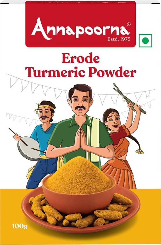 Annapoorna Erode Turmeric Powder 100g Price in India - Buy Annapoorna ...