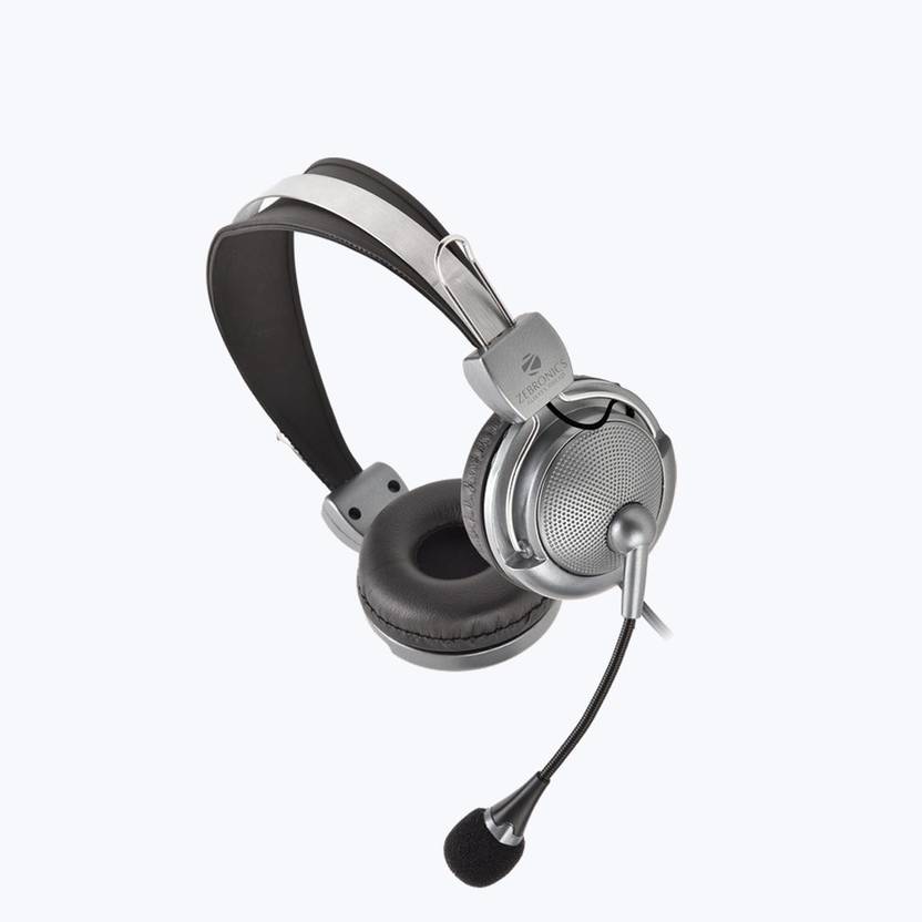 ZEBRONICS ZEB SUPREME USB WITH MIC Wired Headset Price in India - Buy ...
