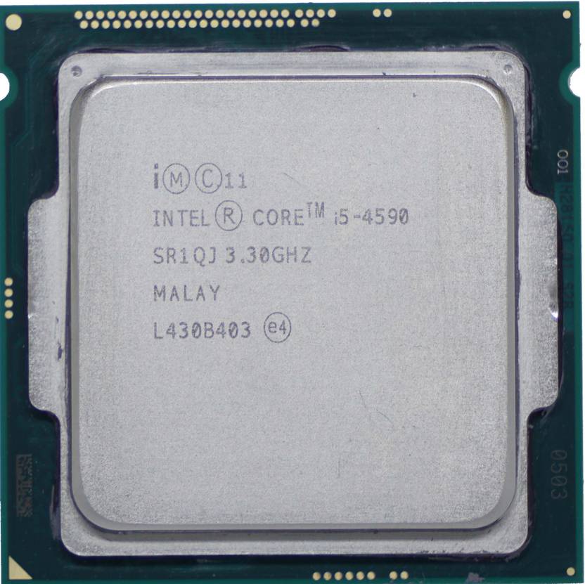 Intel CORE I5 4590 ( 4TH GENERATION ) PROCESSOR 3.3 GHz Upto 3.7 GHz ...