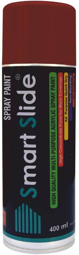 SMART SLIDE Red Spray Paint 400 ml Price in India - Buy SMART SLIDE Red ...