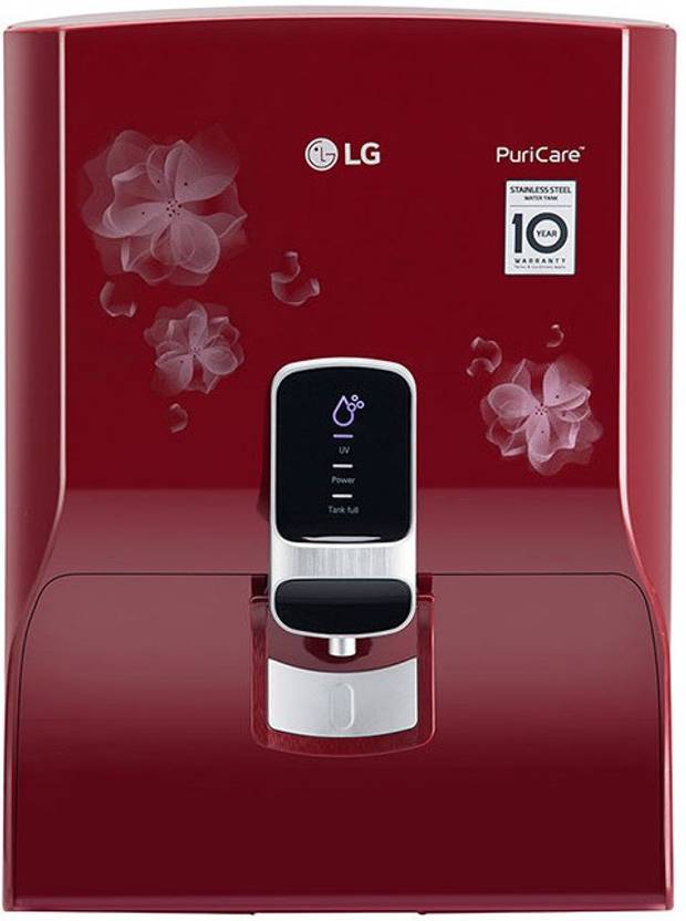 LG WW151NPR 8 L RO + UV + Minerals Water Purifier - LG : Flipkart.com