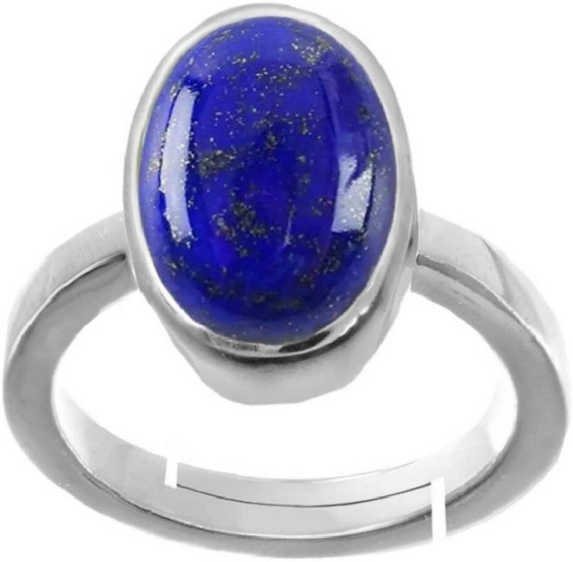Shyne 9.25Ratti Lapis/Lajwart/Lazuli Certified stone 92.5% Silver ...