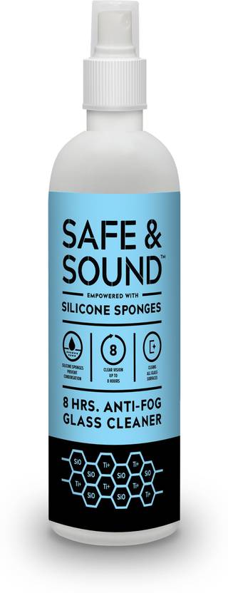 Safe&Sound 8Hours Anti-Fog Glass Cleaner Spray for Spectacles ...