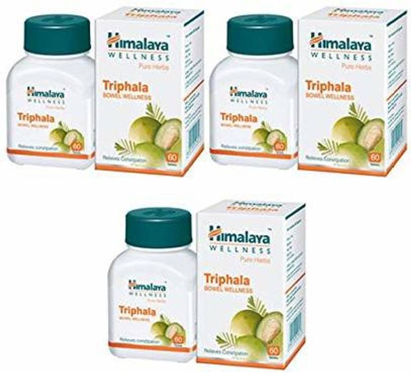 HIMALAYA Triphala Bowel Wellness Relieves Constipation (180 Tablets ...