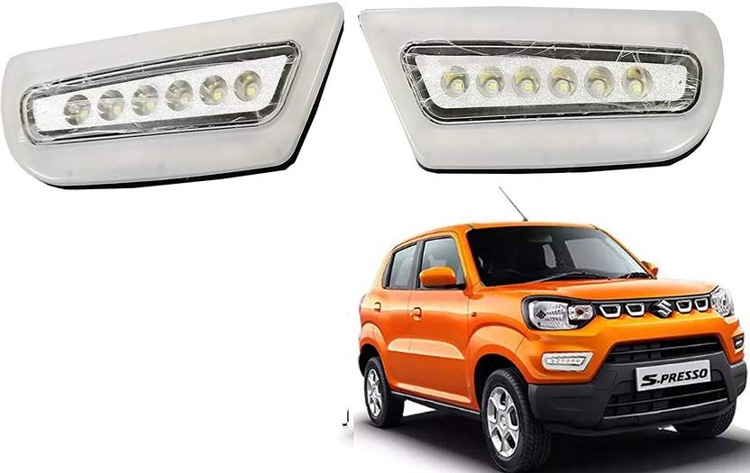 Autofasters Car Led fog Light For New S-Presso 2019 with DRL Day ...