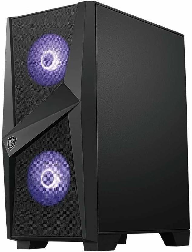 MSI MAG FORGE 100M Mid Tower Cabinet - MSI : Flipkart.com