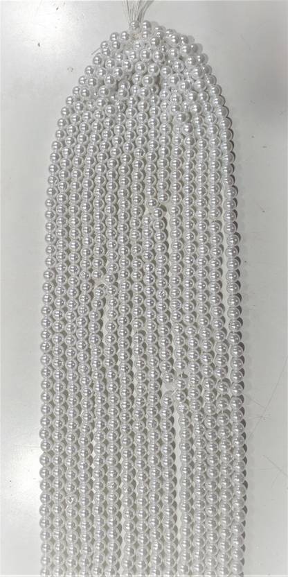 zareevala gol moti round moti 6mm 15 line 1200 piece and 115 gm of ...