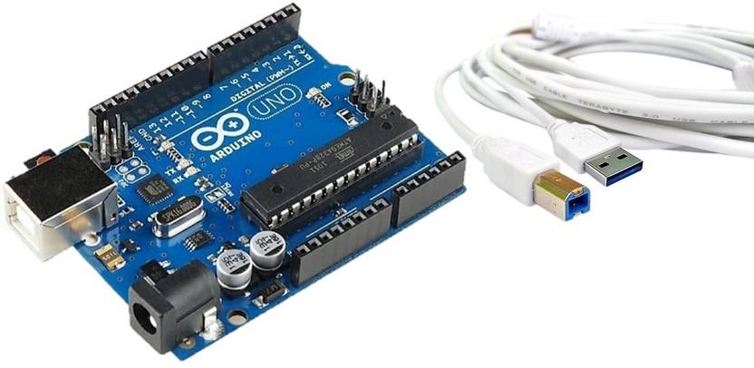 arduino UNO R3 WITH HIGH SPEED 1.5M USB CABLE Price in India - Buy ...