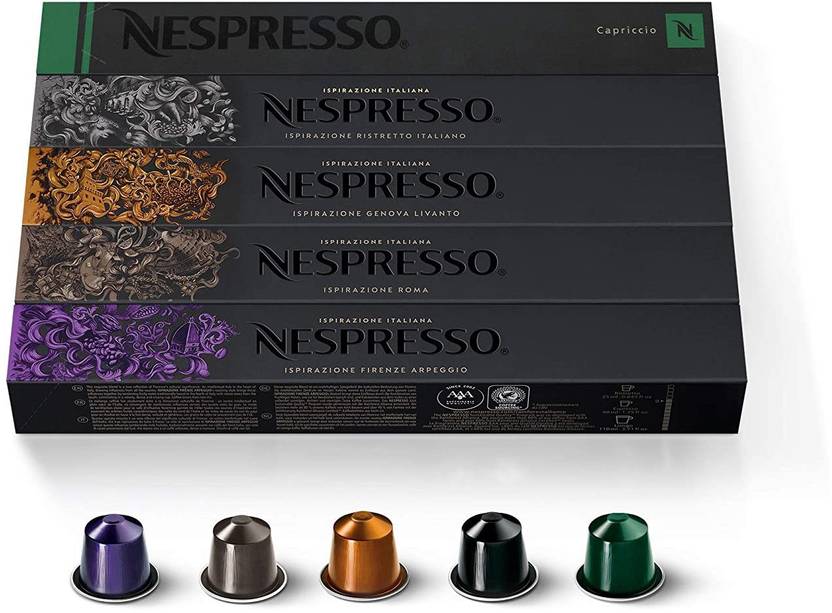 Nespresso Variety Pack Capsules Roast & Ground Coffee Price in India ...