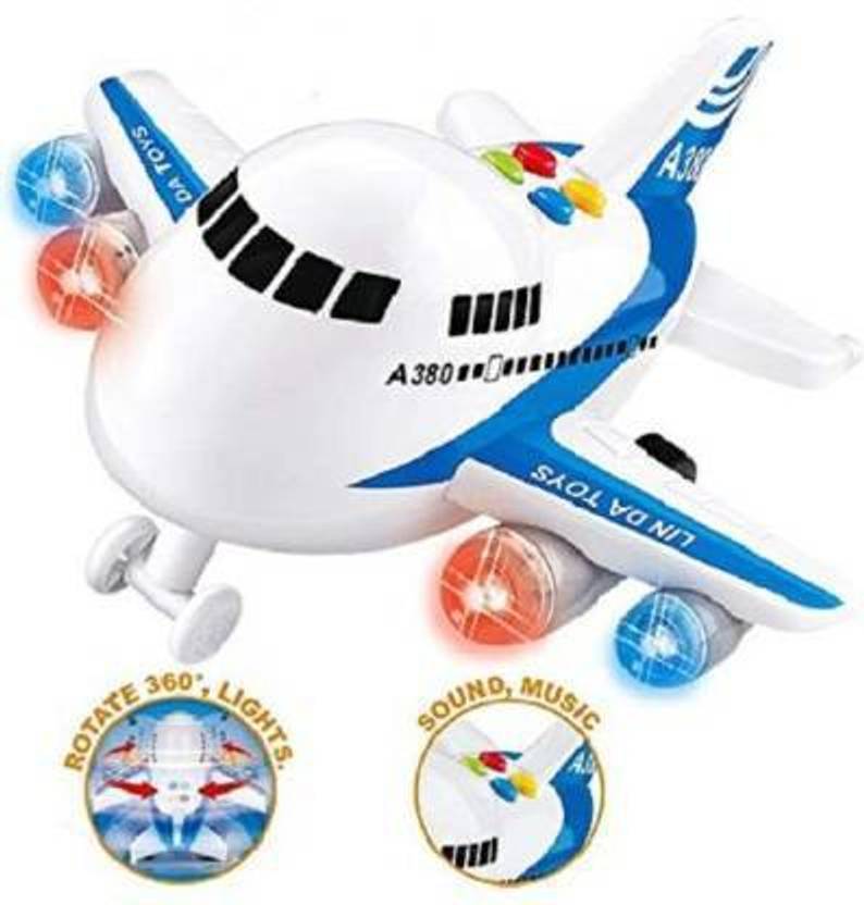 Unique World Trade 02145 Friction Power Airbus Toy – Super Jumbo ...