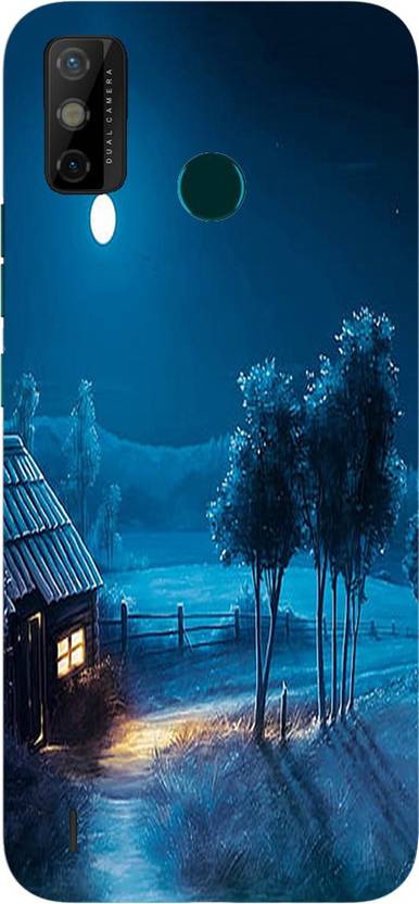 METOO Back Cover for Tecno KE5/KE5J back cover, Moon in the sky cover ...