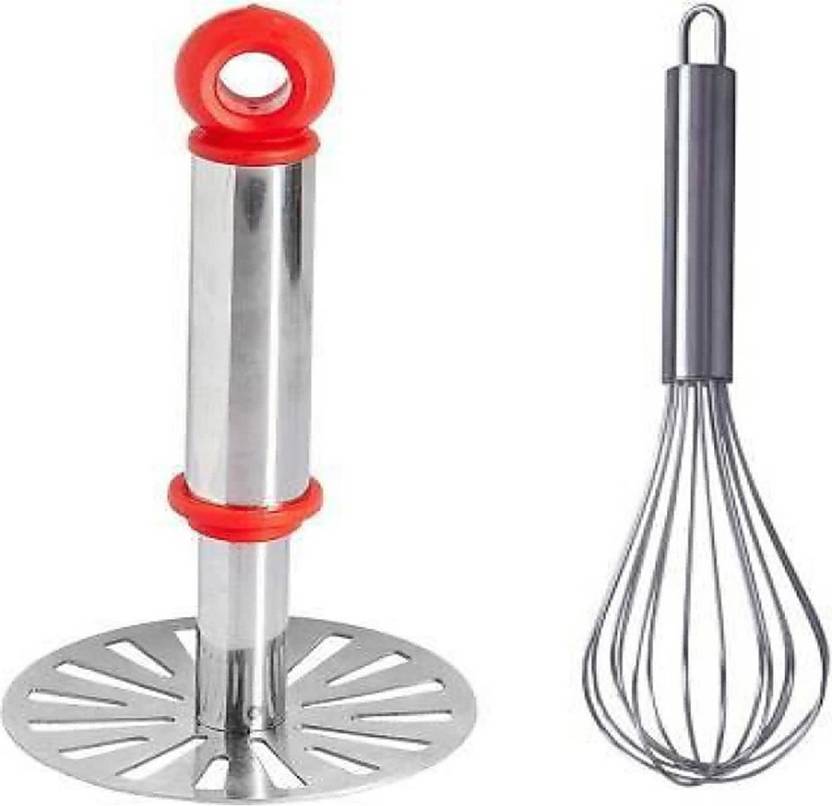 D-players Stainless Steel Pav Bhaji Masher | Smasher | Aloo Masher and ...