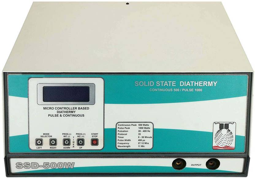 Physiowell Physiotherapy Shortwave Diathermy SWD Machine Physiotherapy ...