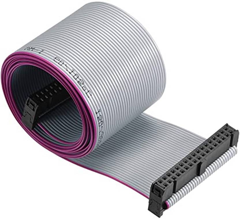 e4u 34 Pin FRC Cable With Female To Female 2.54mm Pitch Connector 36 ...