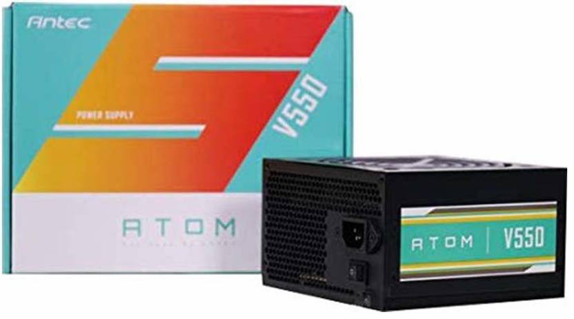 Antec Atom V550 550Watts Non-Modular Gaming Power Supply 550 Watts ...