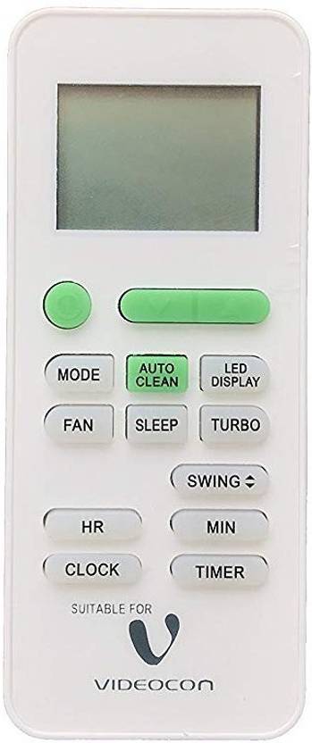 mumax VIDEOCON AC Remote (White) Videocon Remote Controller - mumax ...