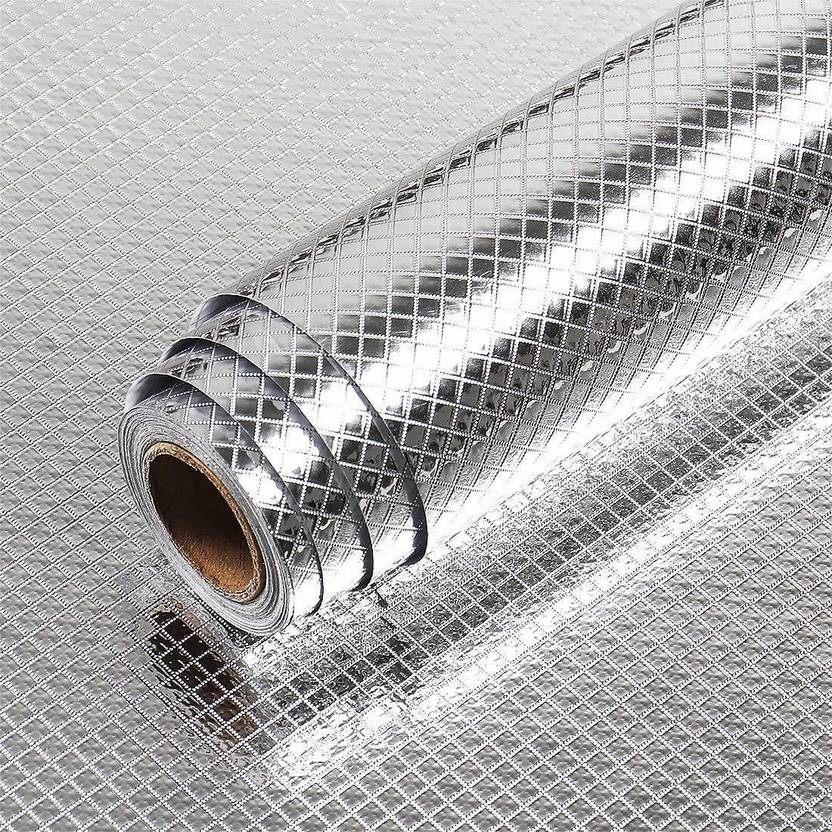SeaRegal 200 cm 60CM X 200CM Kitchen Oil Proof Aluminium Foil Stickers ...