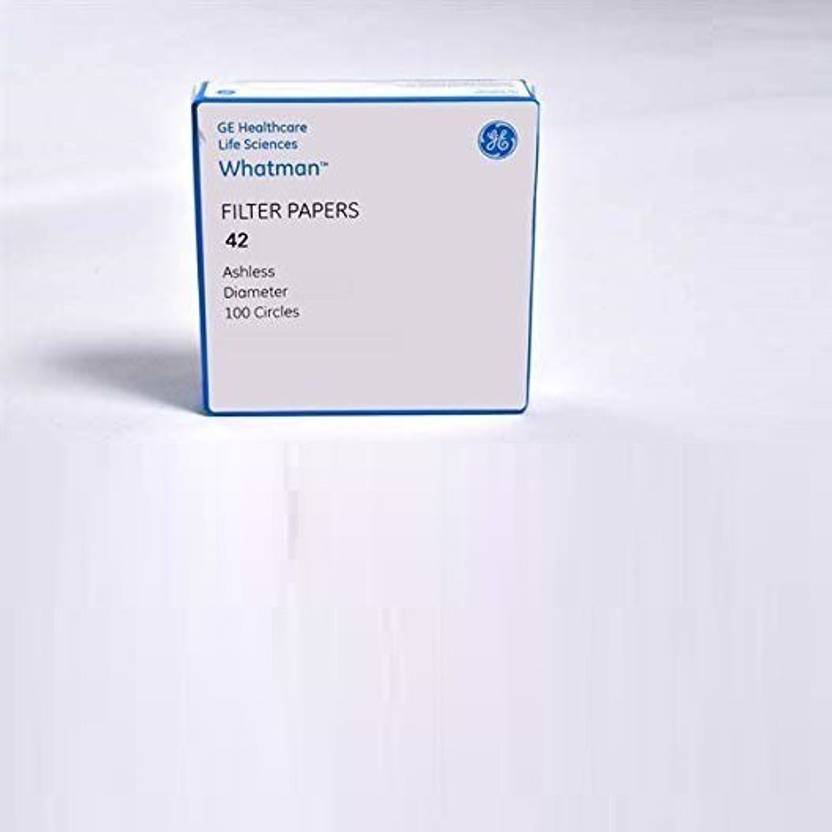 whatman No. 42, Ashless, 125mm, 100 circles Filter Paper Price in India ...