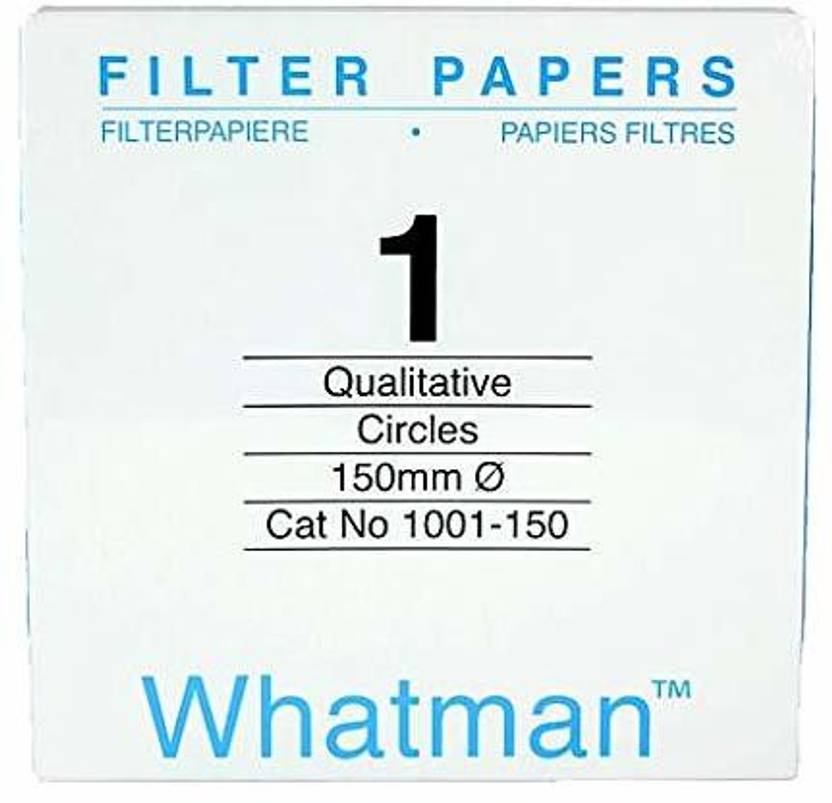 whatman Filter Paper, Grade No 1 (150 mm) Filter Paper Price in India ...