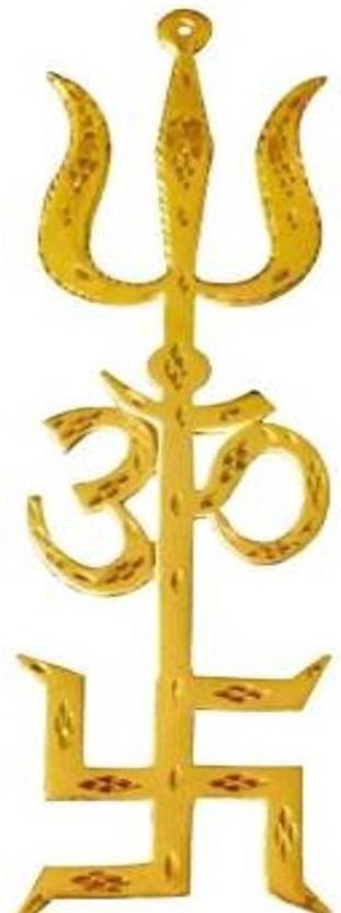LOTUS RISE Vastu / Feng Shui / Trishakti (Swastik Om Trishul Symbol ...