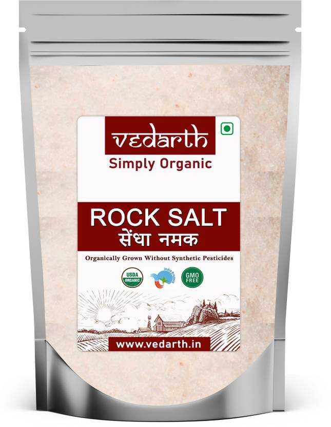Vedarth Natural Rock Salt Powder Rock Salt Price in India - Buy Vedarth ...