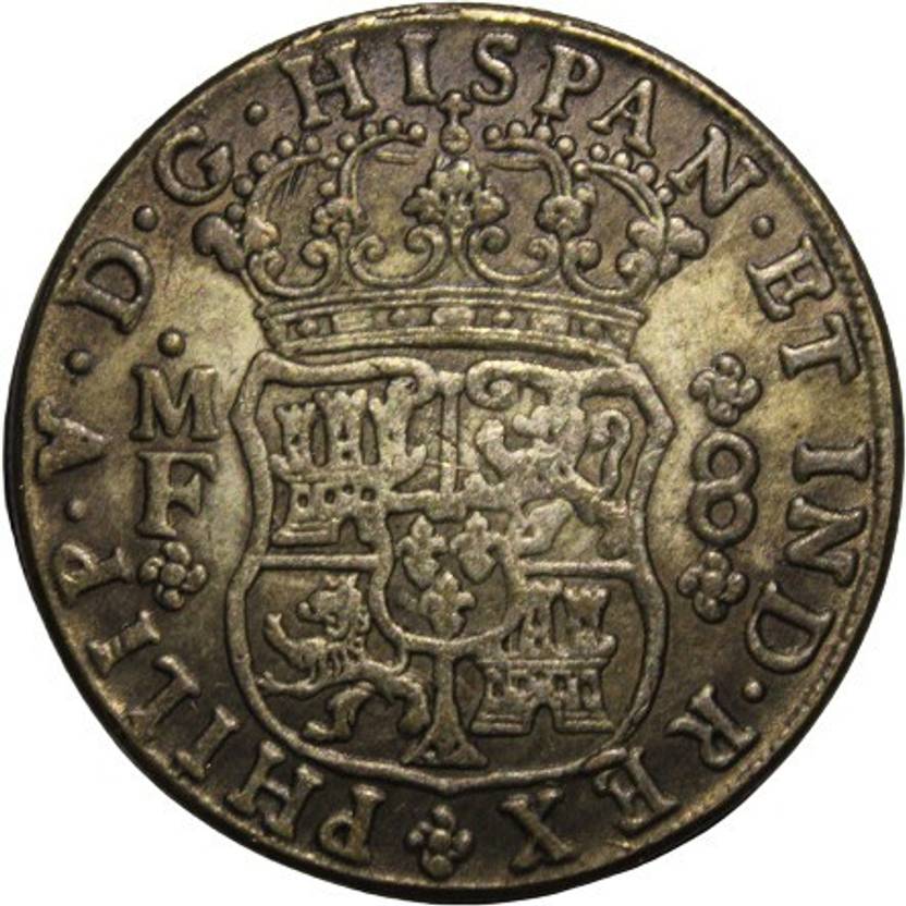 CoinView Philip. V. D.G. Hispan. ET. IND. Rex. M. Vtraque Vnum M. (1741 ...
