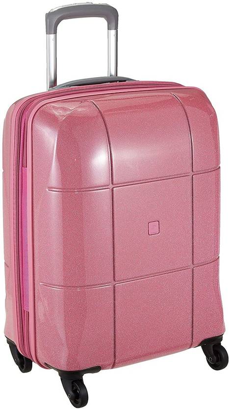 ECHOLAC Polycarbonate Pink Hardsided Cabin Luggage (PC080SP) Cabin ...