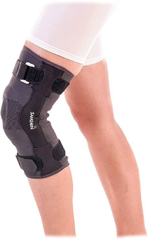 SAMSON Orthotics Knee Cap Hinged with Closed Patella Gel Pad for Sports ...