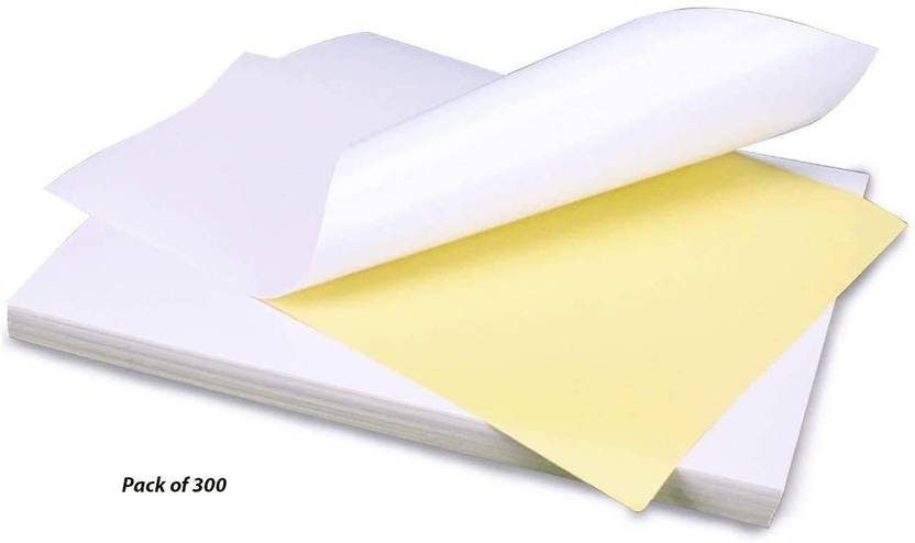 Flipkart.com | G&K A4 Self Adhesive Matte Gum Paper 210 x 297 mm 120 ...