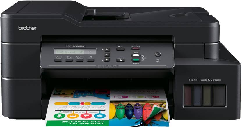 brother DCP-T820DW Multi-function WiFi Color Inkjet Printer with Auto ...