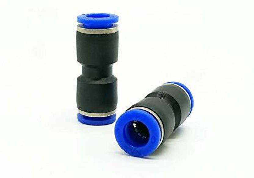 sl plastic Pneumatic Fitting 8mm to 8mm Straight Union PU-8 Straight ...