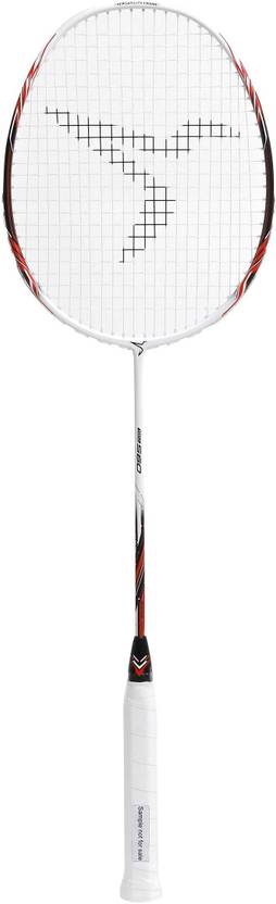 PERFLY by Decathlon ADULT BADMINTON RACKET BR 560 LITE WHITE RED BLACK ...
